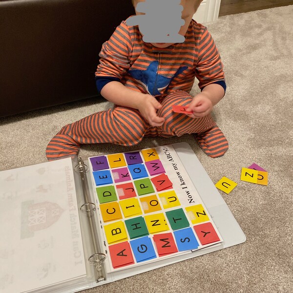 Toddler Preschool Early Learning Binder - Etsy