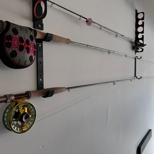 Fishing Rod Tube Holder Package | Modular Storage System, Wall Mount ...