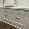 Invisible Rectangle Pulls, Ring Knobs, Drawer Knobs, Gold Pull,dresser ...