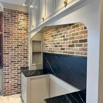 2 Heavy Brass Ring Pull BANGER 17cm Vintage Old Style Hand Fist Door ...