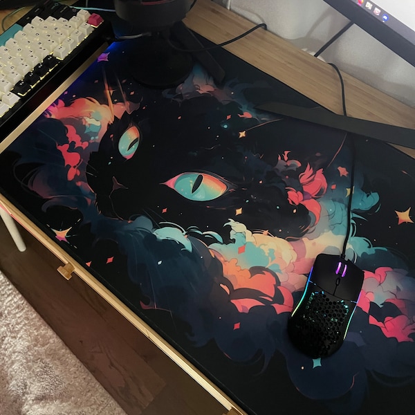 Pastel Goth Desk Mat Skull Mushroom Desk Pad Deskmat XL Mouse Pad TCG ...