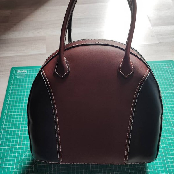 Bucket Bag PDF Pattern With Video Tutorial /leather Bag Pattern ...