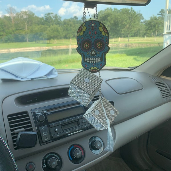 Car Accessories| Car Bling| Bling Dice| Car Decor| Dice| Hanging Dice ...