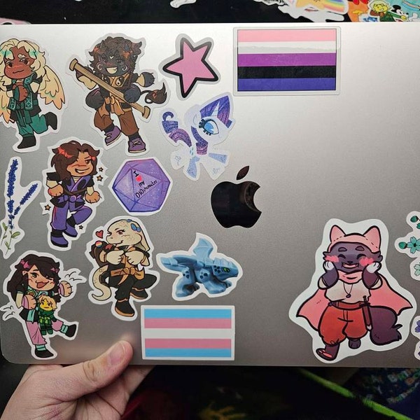 Sakura Asexual Sticker, Waterproof Ace Pride, Ace Sticker, Subtle Pride ...