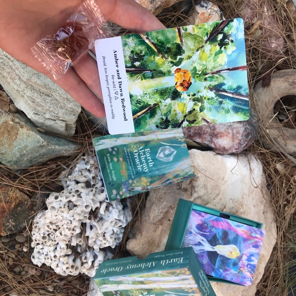 Earth Alchemy Oracle Deck | This Oracle Card Deck Has 45 Cards and ...