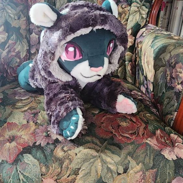 Cuddle Plush Animal Sewing Pattern .pdf Tutorial With Matching Onesie Kigurumi Pajamas Dragon ...