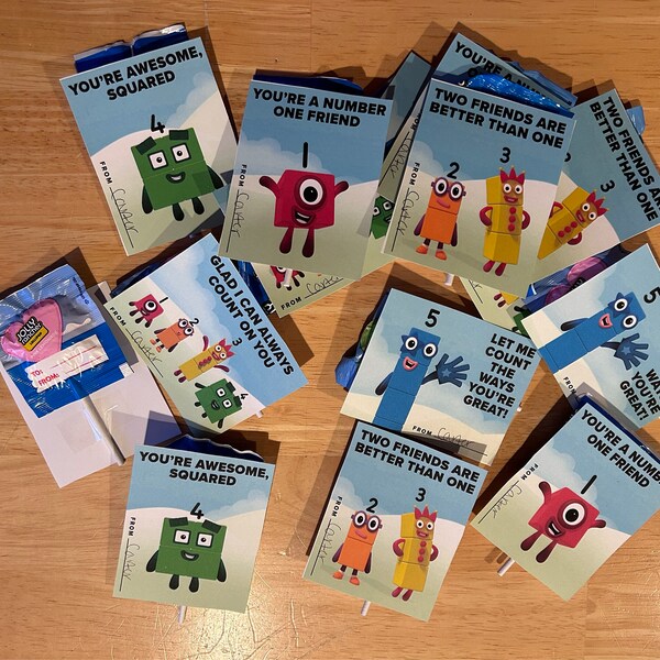 1990s Printable Valentines for Kids School Classroom Girl Boy Cards ...