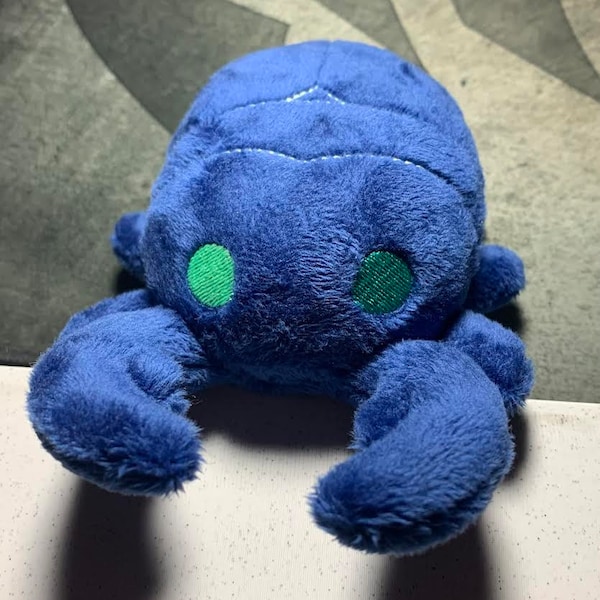 Stag Beetle Plush – Handmade Minky Bug Plushie, Colorful Coleoptera ...