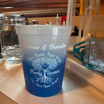 Family Reunion Stadium Cups, Family Reunion Ideas, Family Reunion Party ...