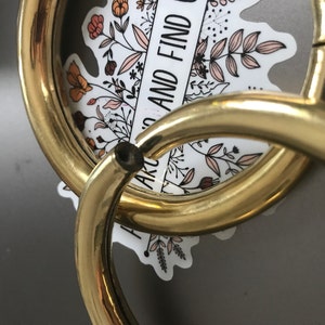 Flor Brass Septum Piercing Fine Lines Nose Piercing Bohemio Indian ...