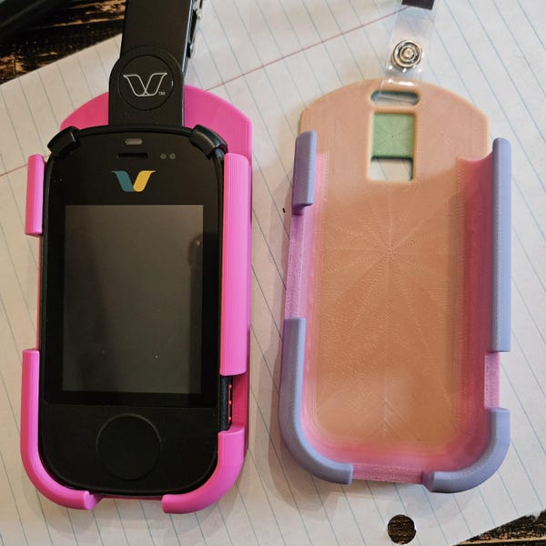 3D Printed Vocera V5000 Case: Smartbadge Holder, Nurse Gift - Etsy