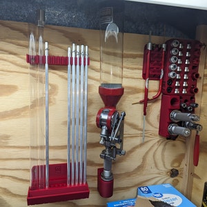 8 Shell Plate and Locator Pin Holder for Dillon 550 Reloading Machine ...