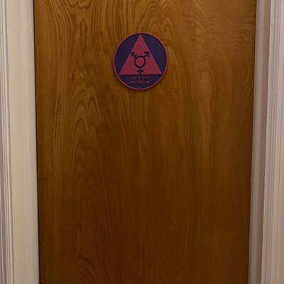 All Gender Accessibility Restroom Sign Washroom Sign All Gender ...