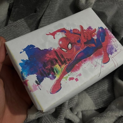 Spidey Box Personalization Available Spiderman Inspired - Etsy
