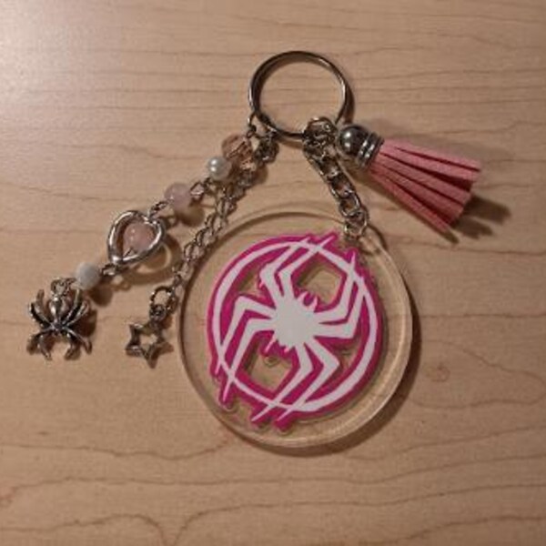 Miles Morales and Gwen Stacy Matching Keychain - Etsy