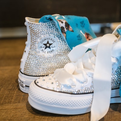 Sparkly Hi Top Converse Customized Just for You Absolutely Love These ...