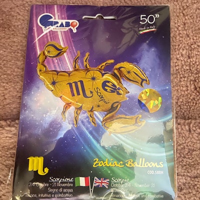 Zodiac Balloons Zodiac Party Decor Party Balloons Birthday Balloons ...