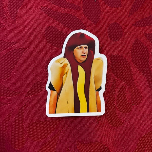 I Think You Should Leave Tim Robinson Brian's Hat Sticker | 2 Styles ...