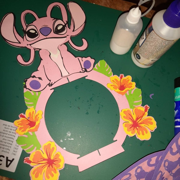 Stained Glass Tulip Shadow Box Svg, Stained Glass Tulip Light Box Svg ...