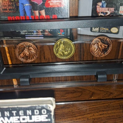 Resident Evil 2 Medallion Lion Unicorn Maiden Coins Resident Evil ...