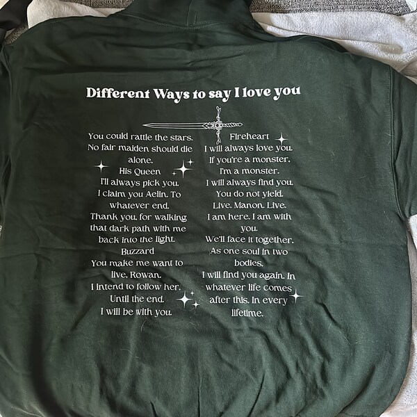 ACOTAR Sweatshirt - OFFICIALLY LICENSED - Acotar, Acotar Merch, Sarah J ...