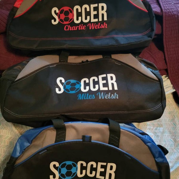 Custom Cheer Bag, Black Duffle Bag, Sports Duffle, Cheer Practice Bag ...