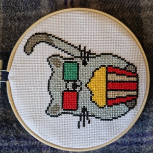 Ice Cream Cross Stitch Pattern Instant PDF Download Embroidery Cute ...