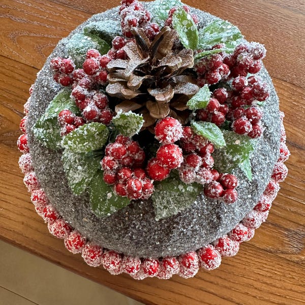 Christmas Bundt Cake, Fake Bake, Christmas Decorations, Holiday - Etsy