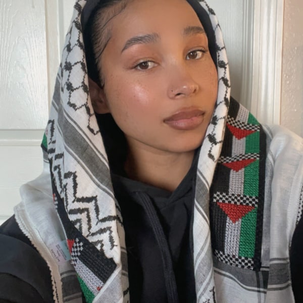 Palestinian Embroidery (tatreez) Shawl Made in Hebron - for Women ...