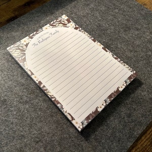 Art Teacher Personalized Notepad, Custom Teacher Pad, Teacher ...