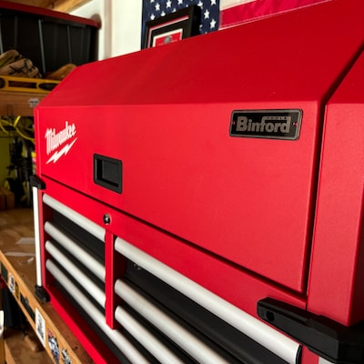 Binford Tools Metal Tool Box Tag - Etsy