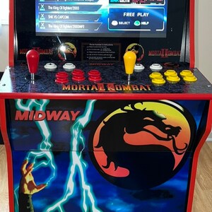 Arcade1up Cabinet Kickplate Front Riser Graphics Tempest - Etsy