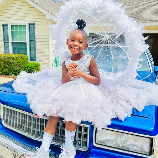 Silver Toddler Prom Dress, Baby Girl Pageant Outfit, Couture Tutu Gown ...