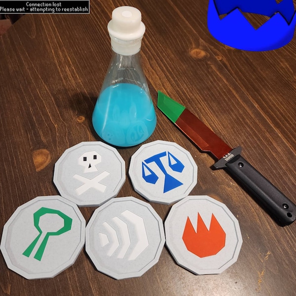 MTG Mana Coasters - Magic the Gathering - 3D Printed MTG Coasters With ...