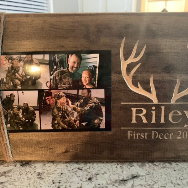 Camping Picture Frame | Hunting Picture Frame | Cabin Memories ...