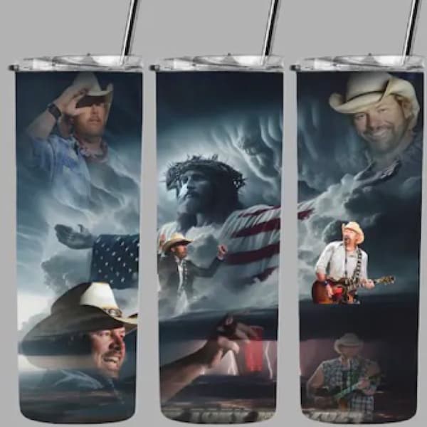 John Wayne 20oz Tumbler Wrap Striaght and Taper - Etsy