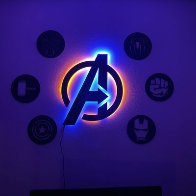 Gamer Zone Led Sign Gamer Room Led Sign Christmas Gift Wall Decor Home ...