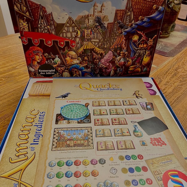 Quacks of Quedlinburg Board Game Trays 3D Printed Deluxe Upgrade Trays ...
