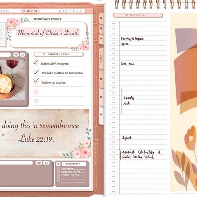 Dark Academia Digital Planner Undated Monday Start for Goodnotes iPad ...