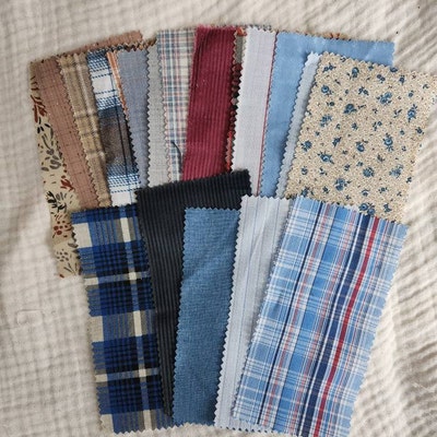 PROJECT Cottage Florals Lace Fabric Bundle Quilt Sewing Lot Craft ...