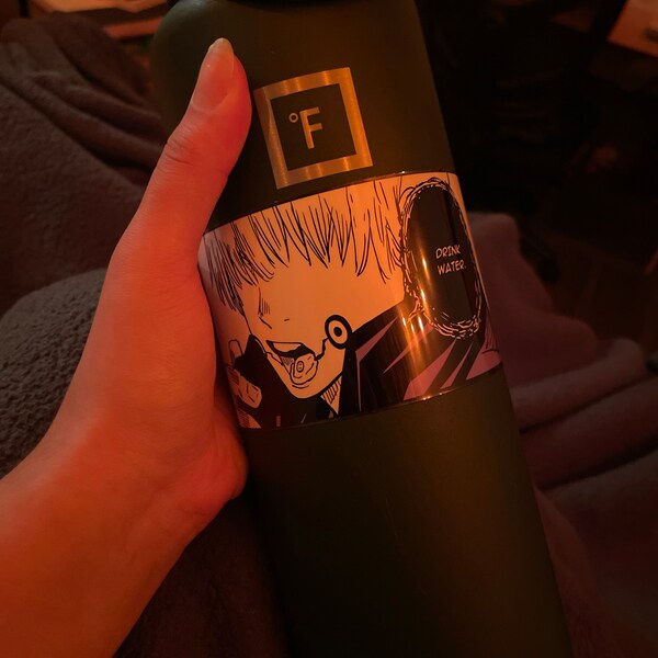 Inumaki Toge drink Water Meme Sticker Jujutsu Kaisen Anime Vinyl ...