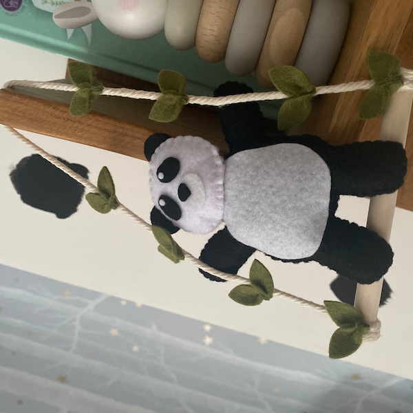 Koala Bear Nursery Hanging Decor Koala Safari Wall Hanging Decor Felt ...