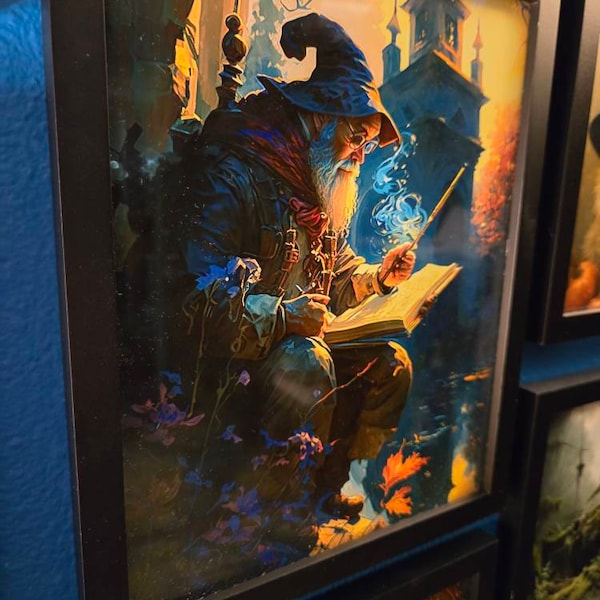 Dnd Artwork Bundle, Set of 3, Minimal Fantasy Gallery Wall, Gaming Room ...