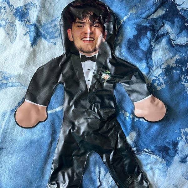 Groom Blow up Doll Custom Inflatable, Hen Party, Bachelorette, Unique ...