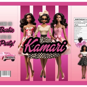 Editable Doll Birthday 8x10 Table Sign Bundle, Doll Printable Download ...