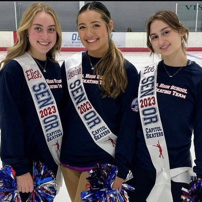 Megaphone Cheer Senior Sash Senior Cheer Sash Senior Night - Etsy