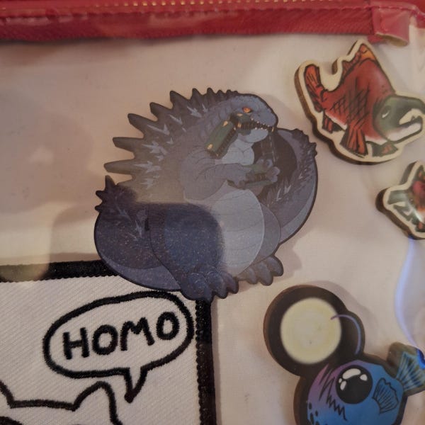 Chibi Minus One Godzilla Black T-shirt Adult and Child Sizes - Etsy