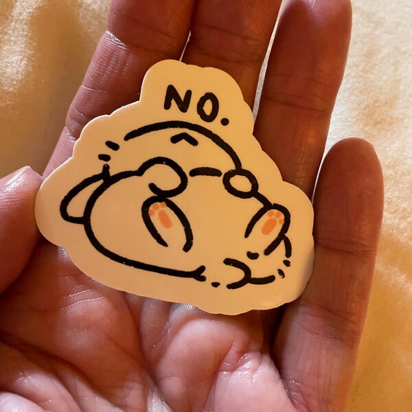 Shark Sticker/cute Shark Sticker/crying Shark Sticker/waterproof Vinyl ...