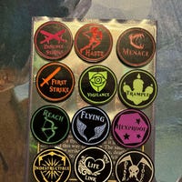 Eldritch Horror Clue Tokens, Original Game and Expansions, Dual Sided ...