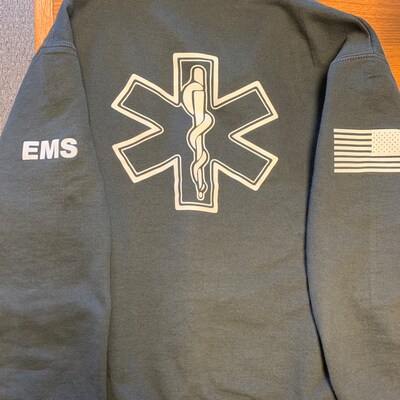 Personalized EMS EMT stars and Stripes With - Etsy